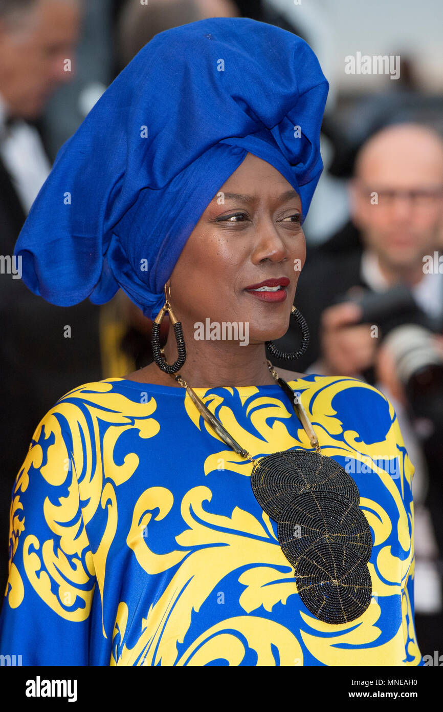 CANNES, FRANCE - MAY 16: Jury member Khadja Nin attends the screening ...