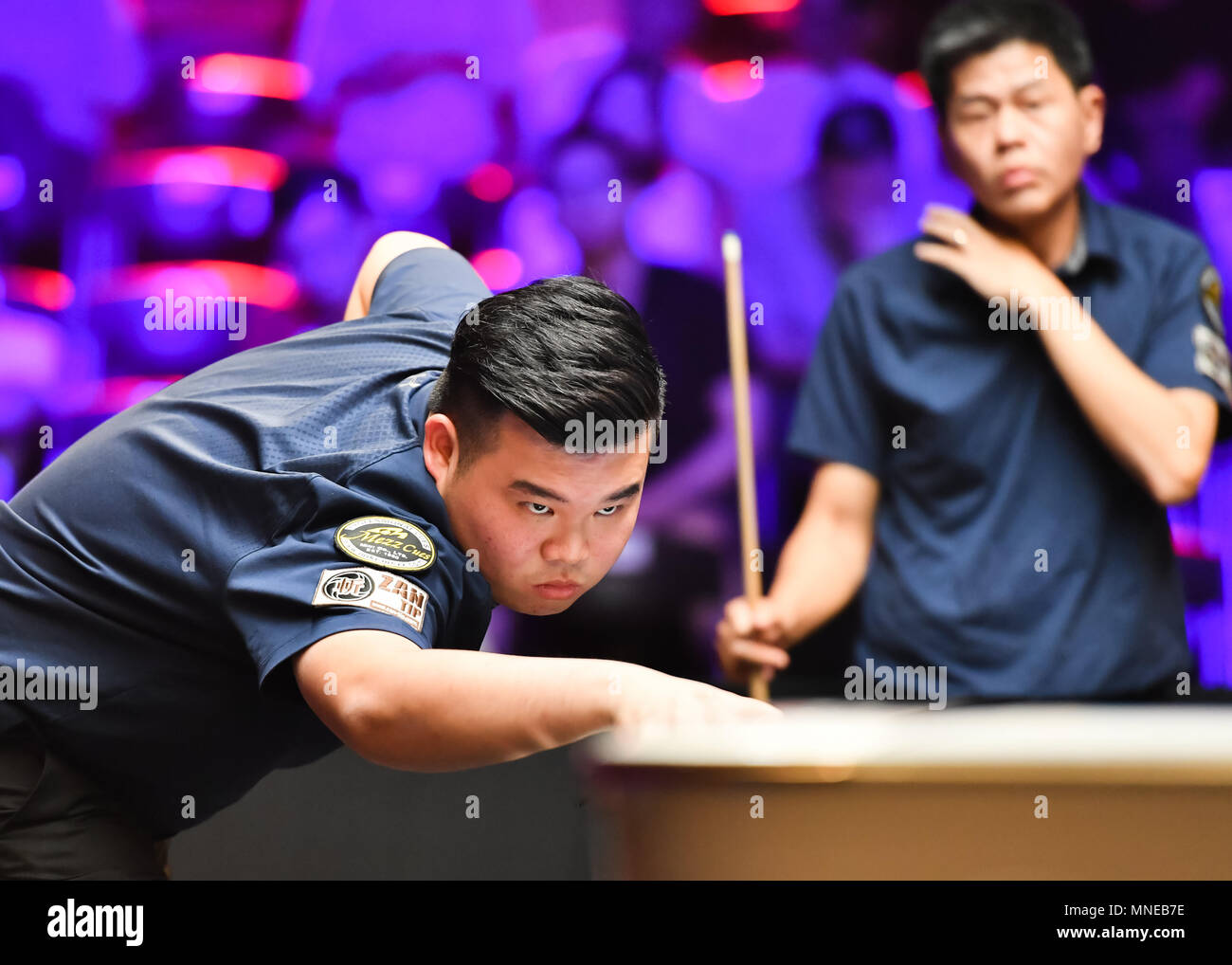 Singapore's Aloysius Yapp and Toh Lian Han during WORLD CUP of POOL ...