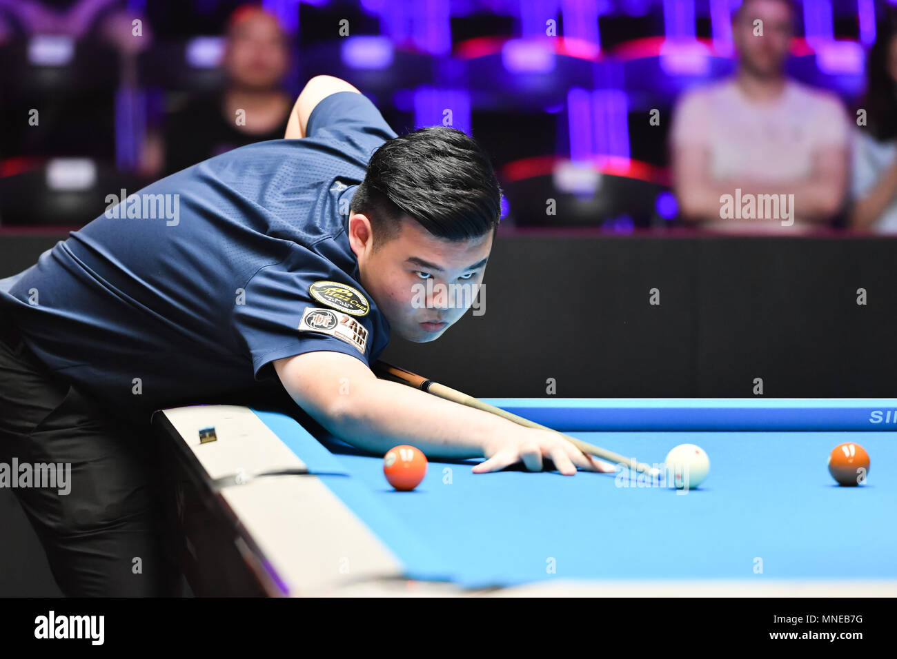 Singapore's Aloysius Yapp and Toh Lian Han during WORLD CUP of POOL ...