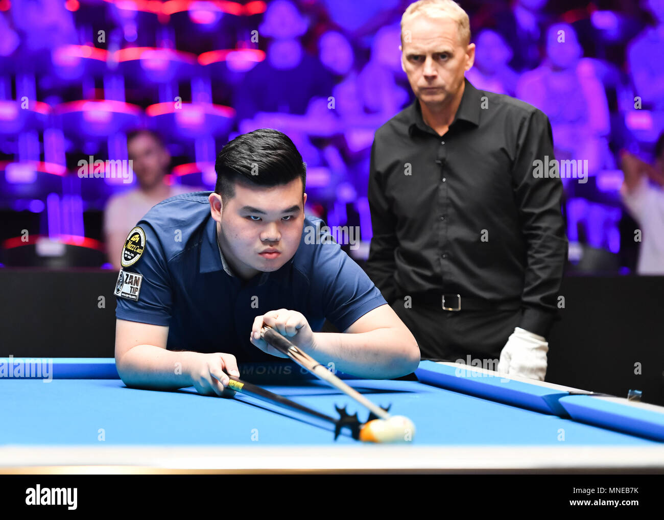 Singapore's Aloysius Yapp and Toh Lian Han during WORLD CUP of POOL ...