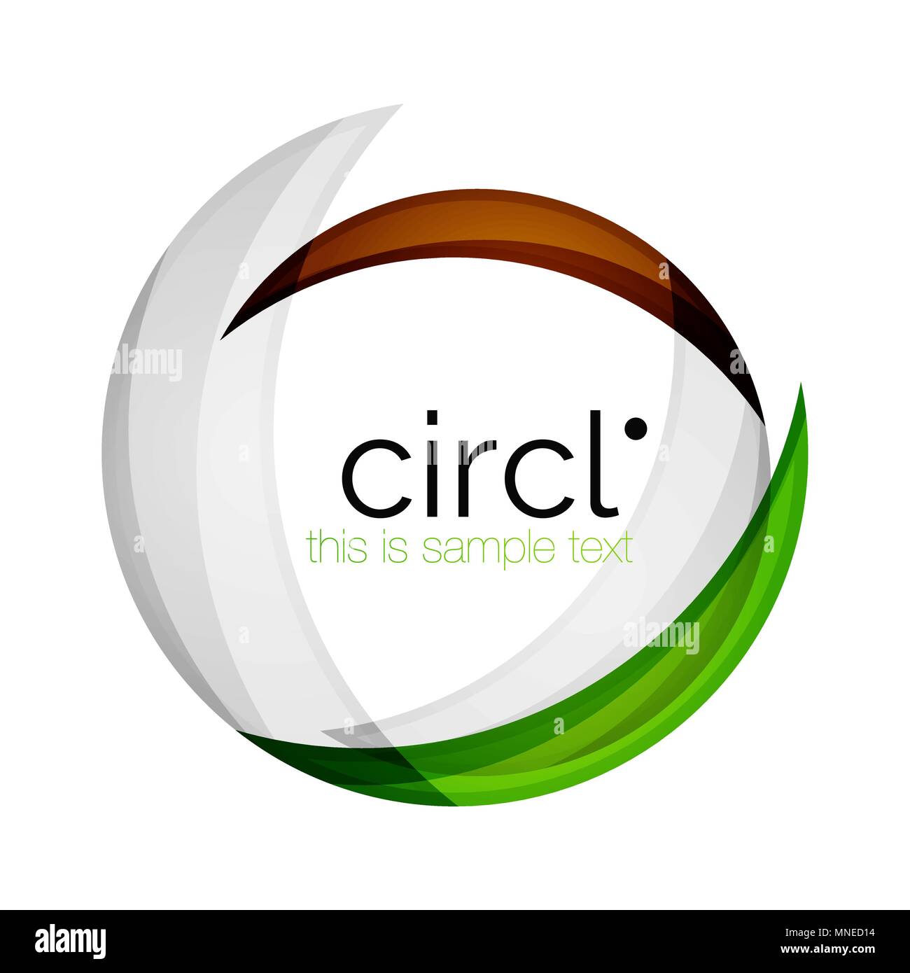 Clean professional colorful circle business icon. Clean professional ...