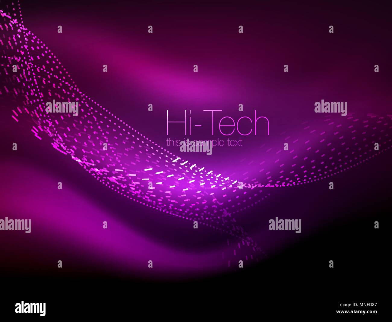 Elegant neon flowing stripes, smooth waves with light effects. Elegant ...