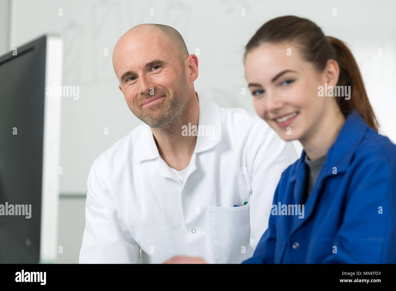 Stern teacher hi-res stock photography and images - Alamy