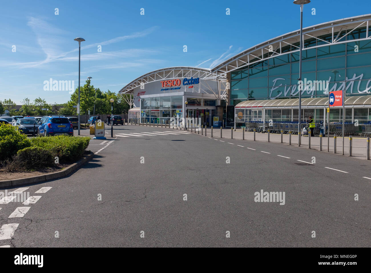 Tesco Extra store, Coventry, UK Stock Photo - Alamy