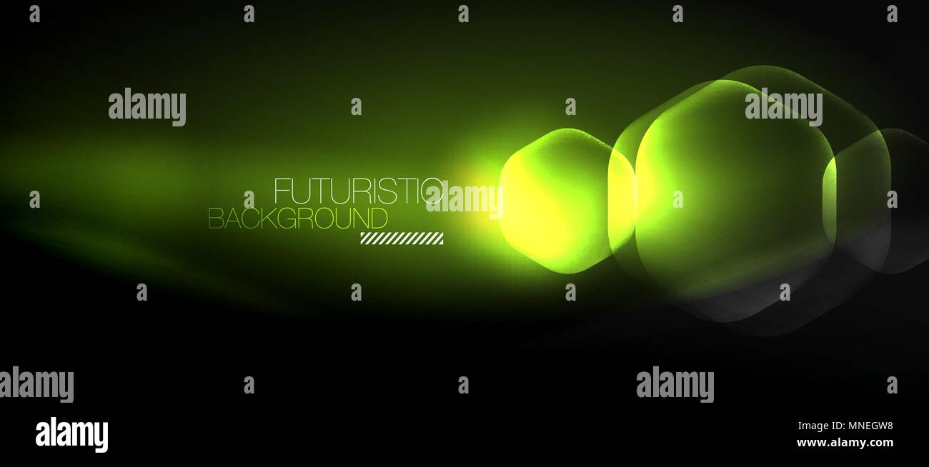 Neon hexagon background. Neon hexagon vector abstract background Stock ...