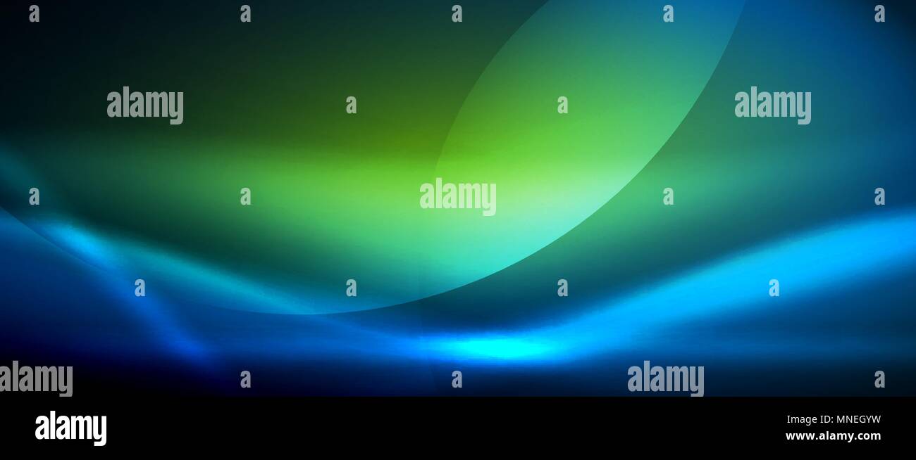 Vector glowing wave neon flowing curve background. Vector glowing wave ...