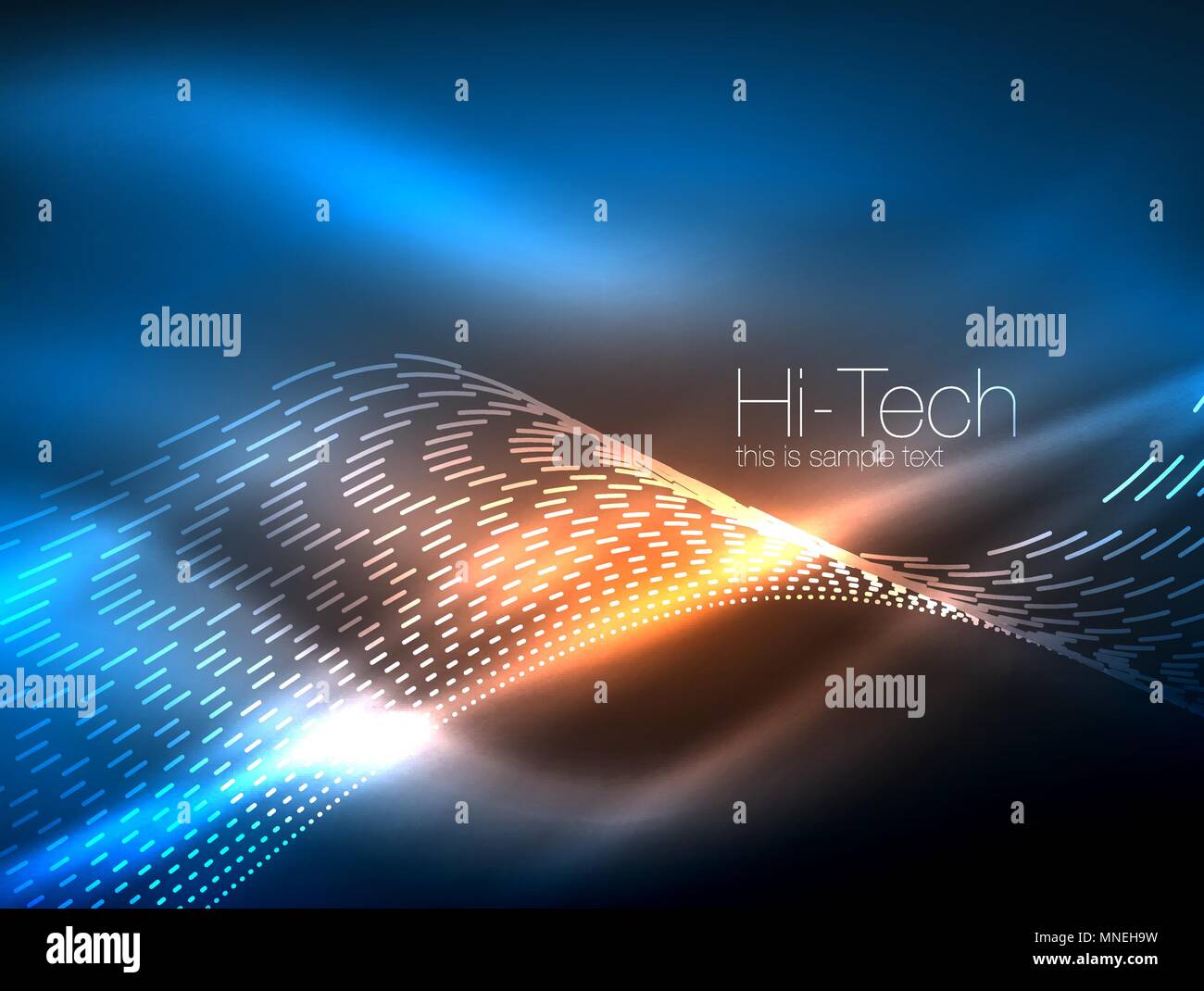 Neon smoke waves. Neon smoke waves, vector flowing motion background ...