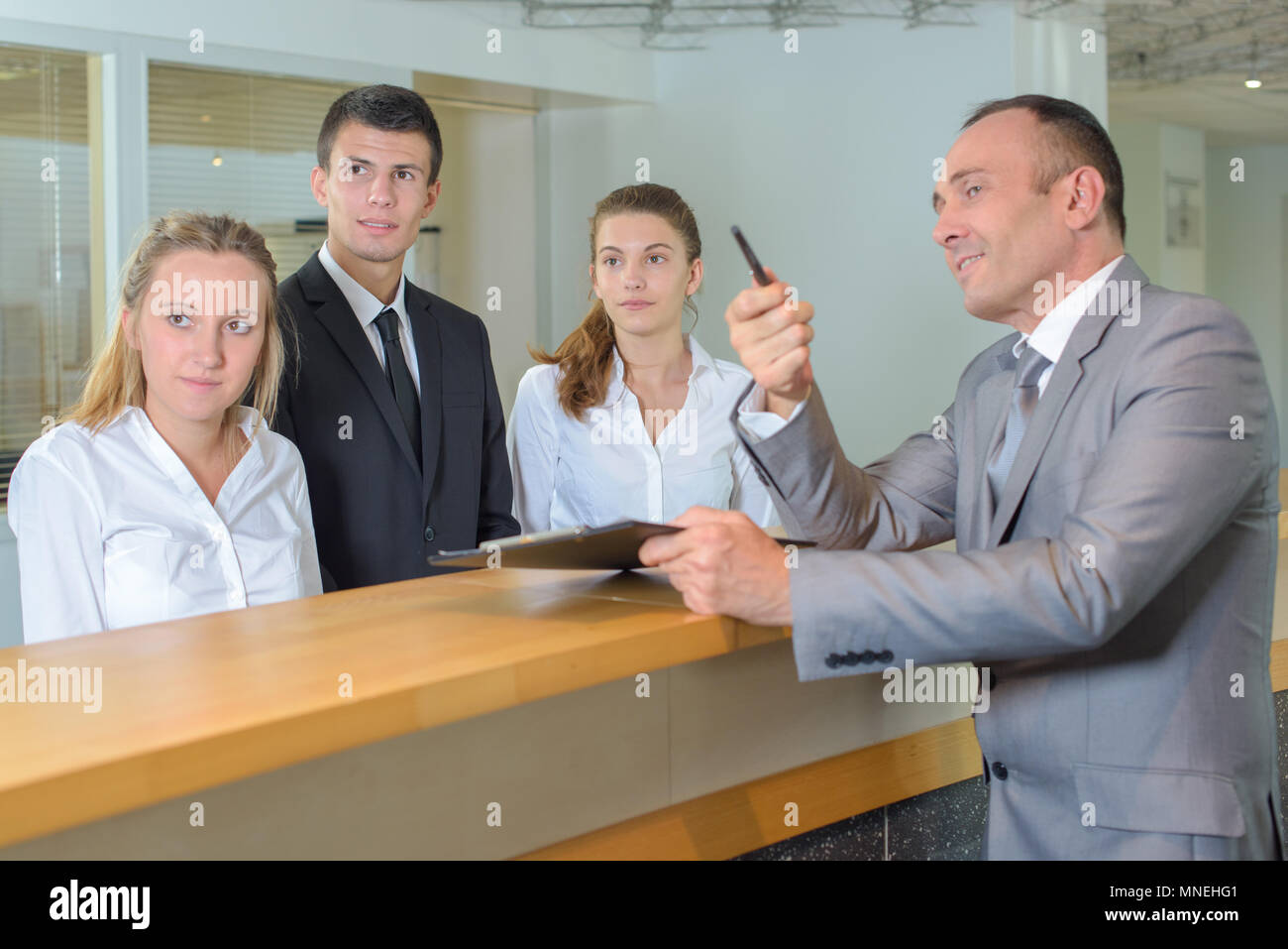 Staff of supervisors hi-res stock photography and images - Alamy