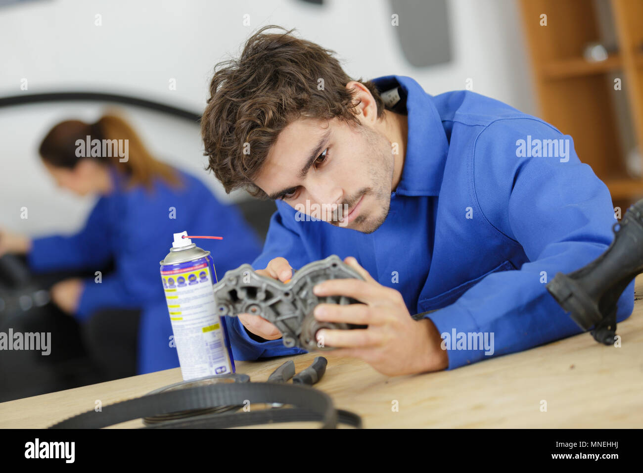 Lubricant spray hi-res stock photography and images - Alamy
