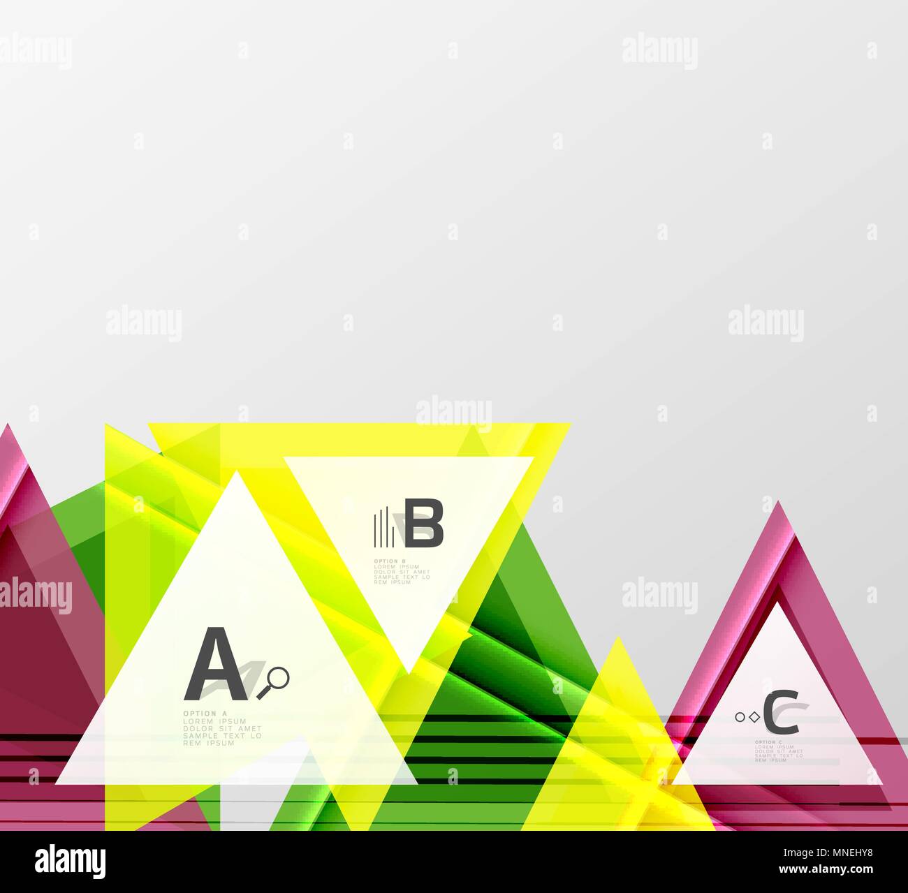 Triangles and geometric shapes abstract background. Triangles and ...
