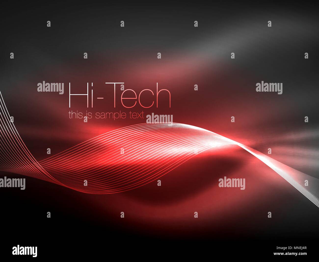 Neon smoke waves. Neon smoke waves, vector flowing motion background ...