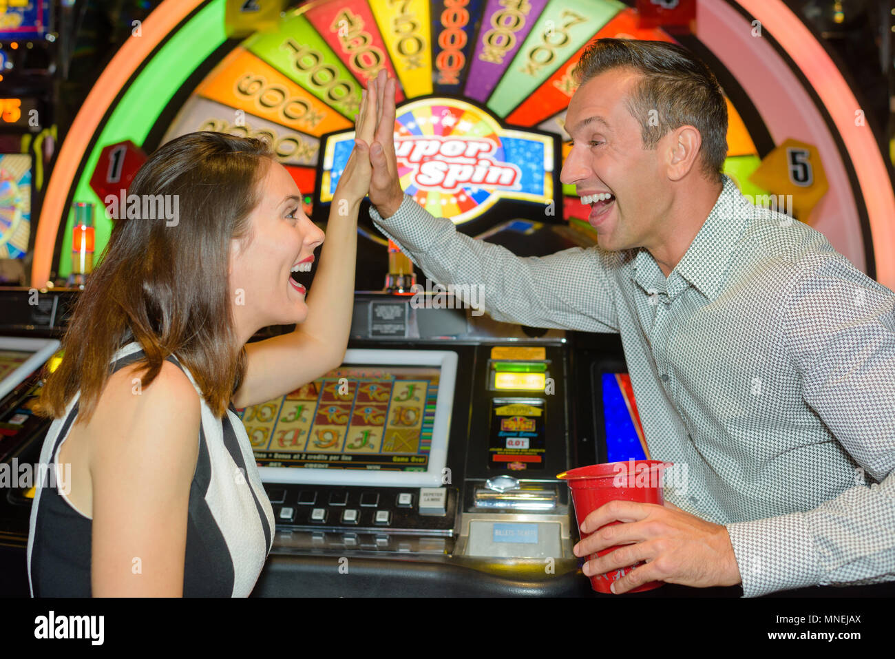 winning again on a bet Stock Photo - Alamy