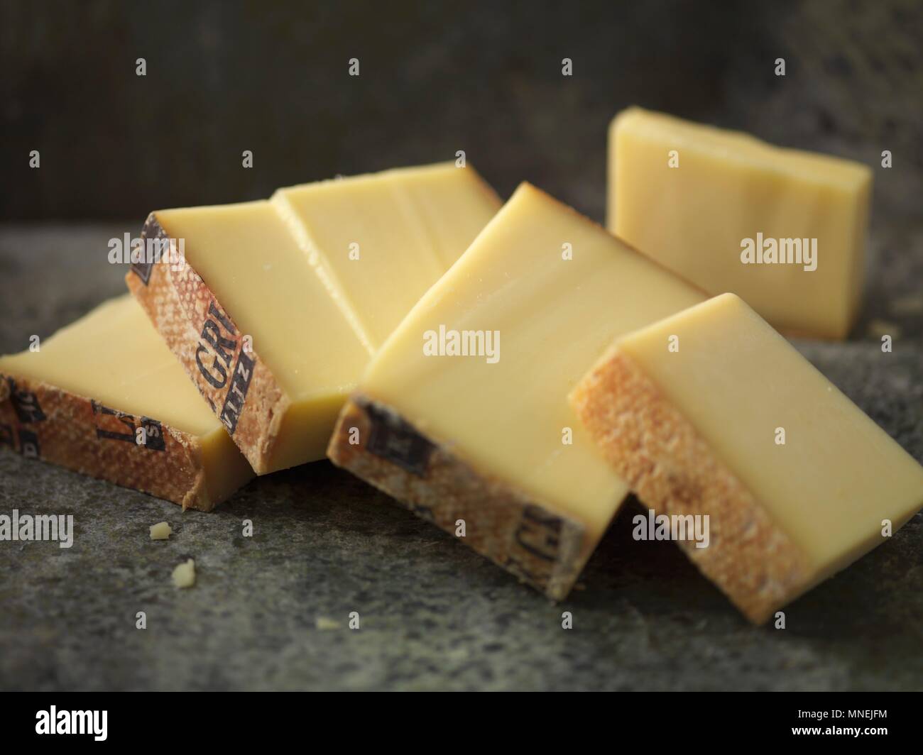 Chunks of cheeses hi-res stock photography and images - Alamy