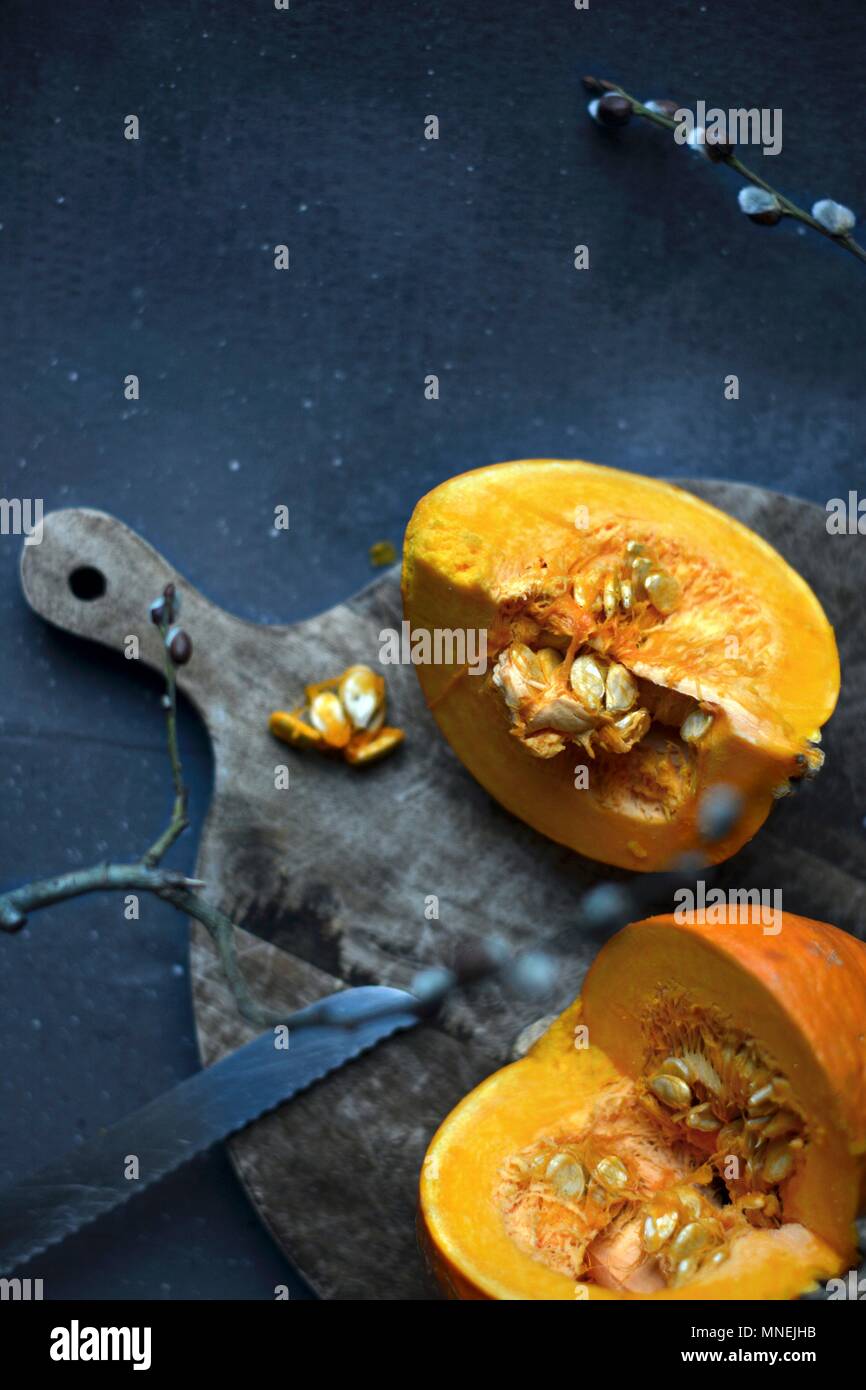 Family pumpkin cut hi-res stock photography and images - Alamy