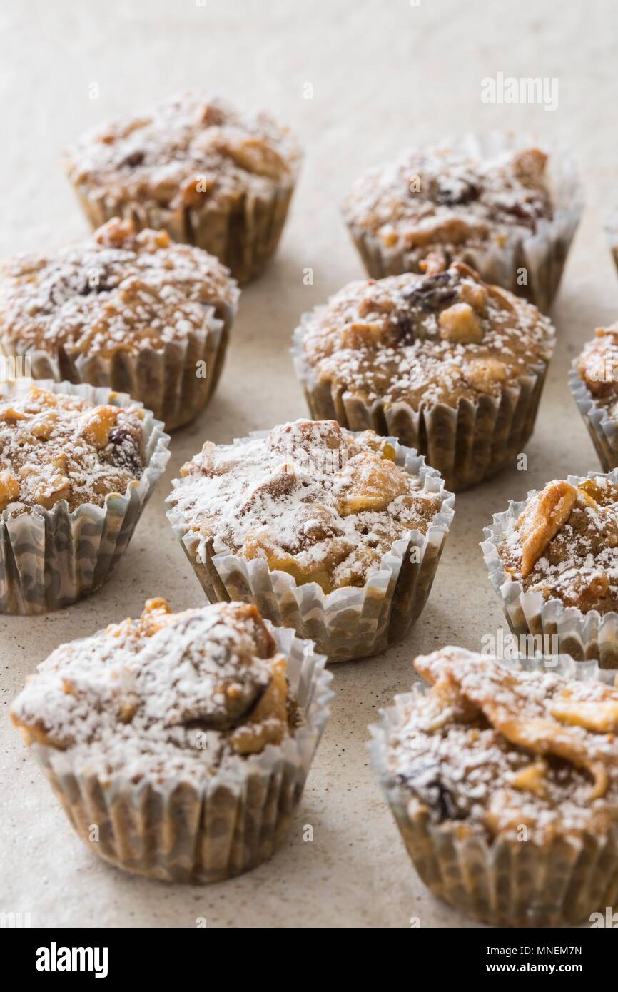 Mini muffins with dried fruit Stock Photo - Alamy