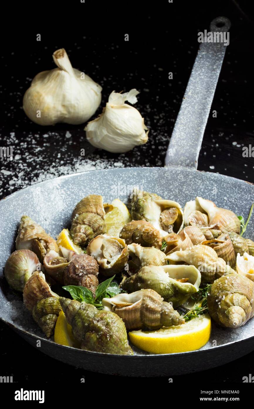 Whelks recipe hi-res stock photography and images - Alamy