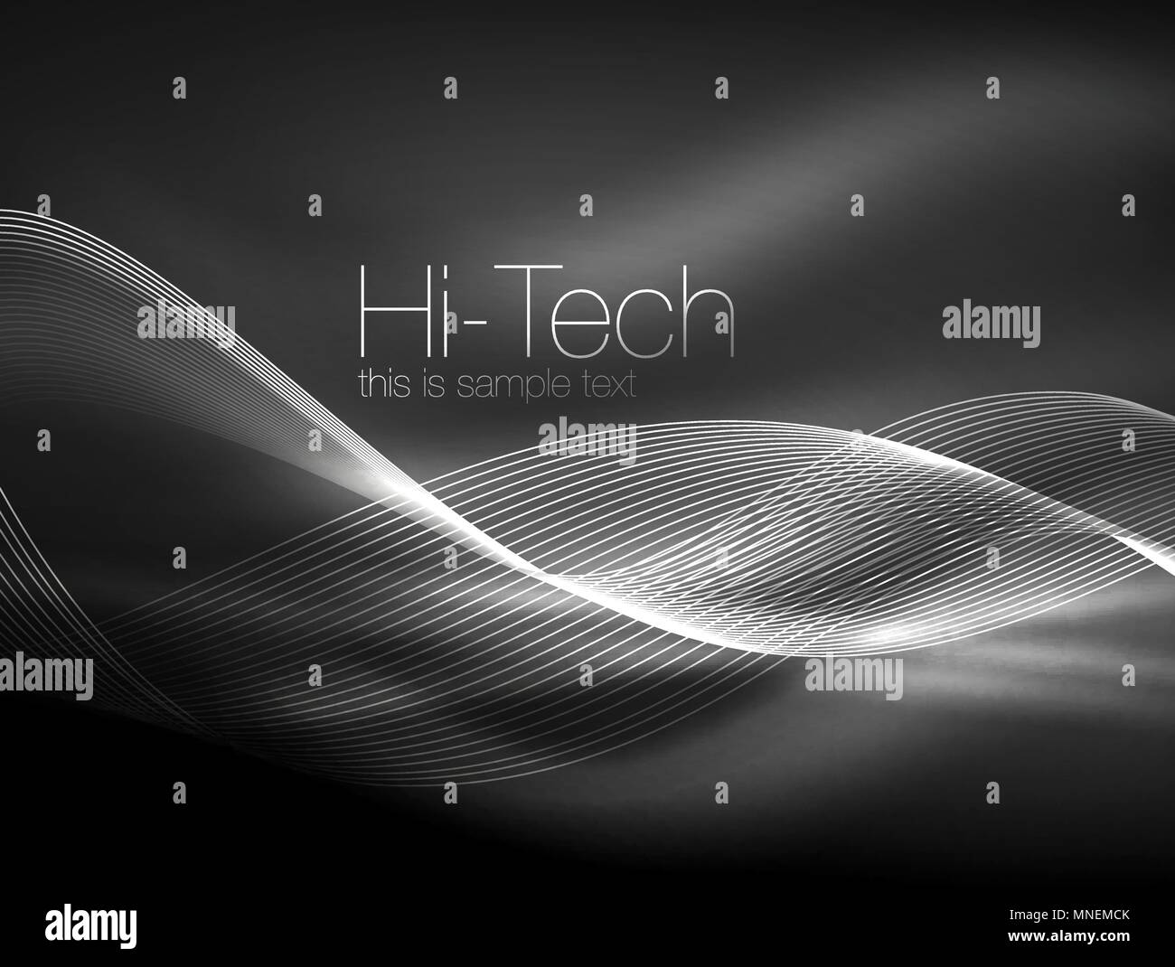 Neon smoke waves. Neon smoke waves, vector flowing motion background ...