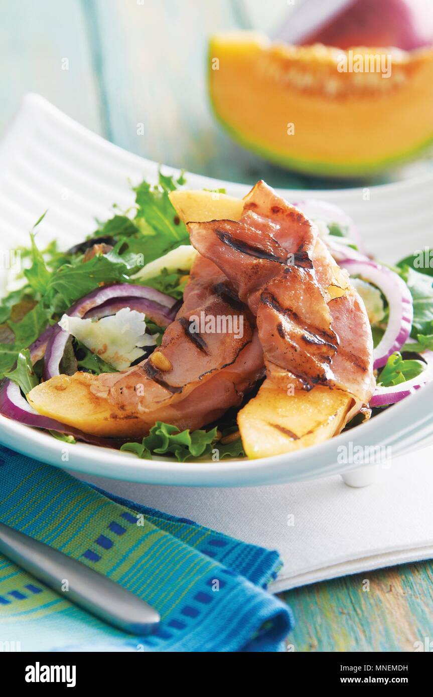 Melon Wedges High Resolution Stock Photography and Images - Alamy