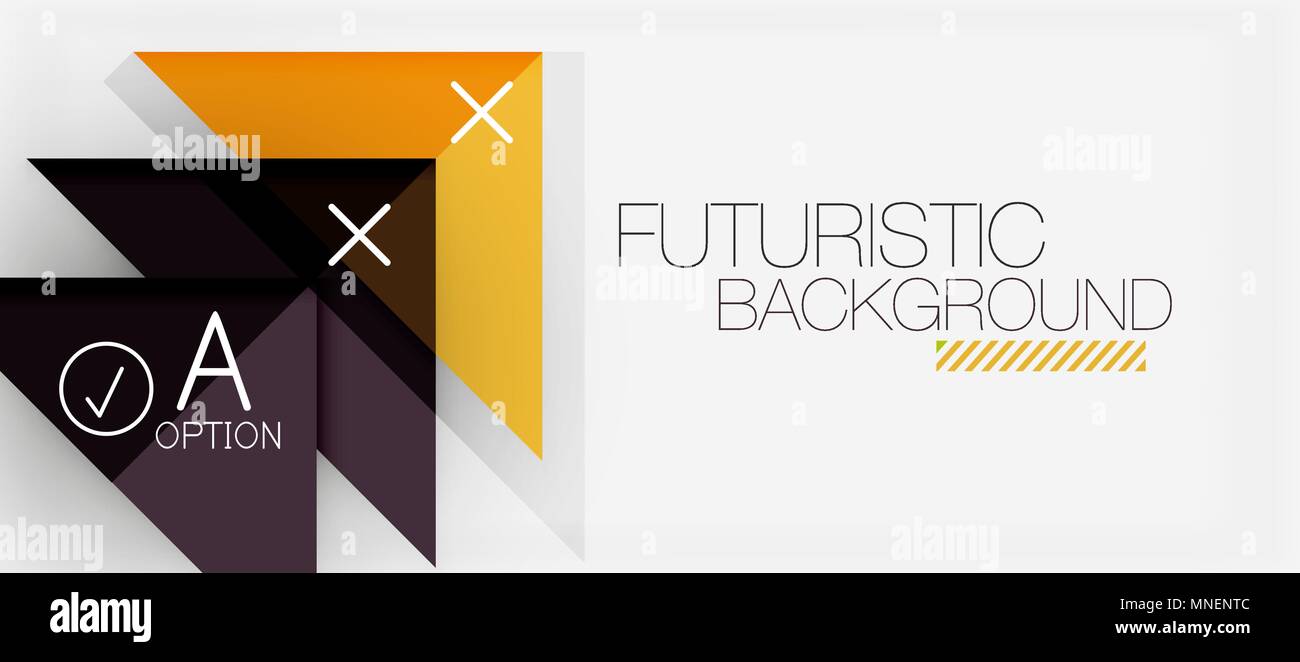 Minimalistic triangle modern banner design, geometric abstract background. Minimalistic triangle ...