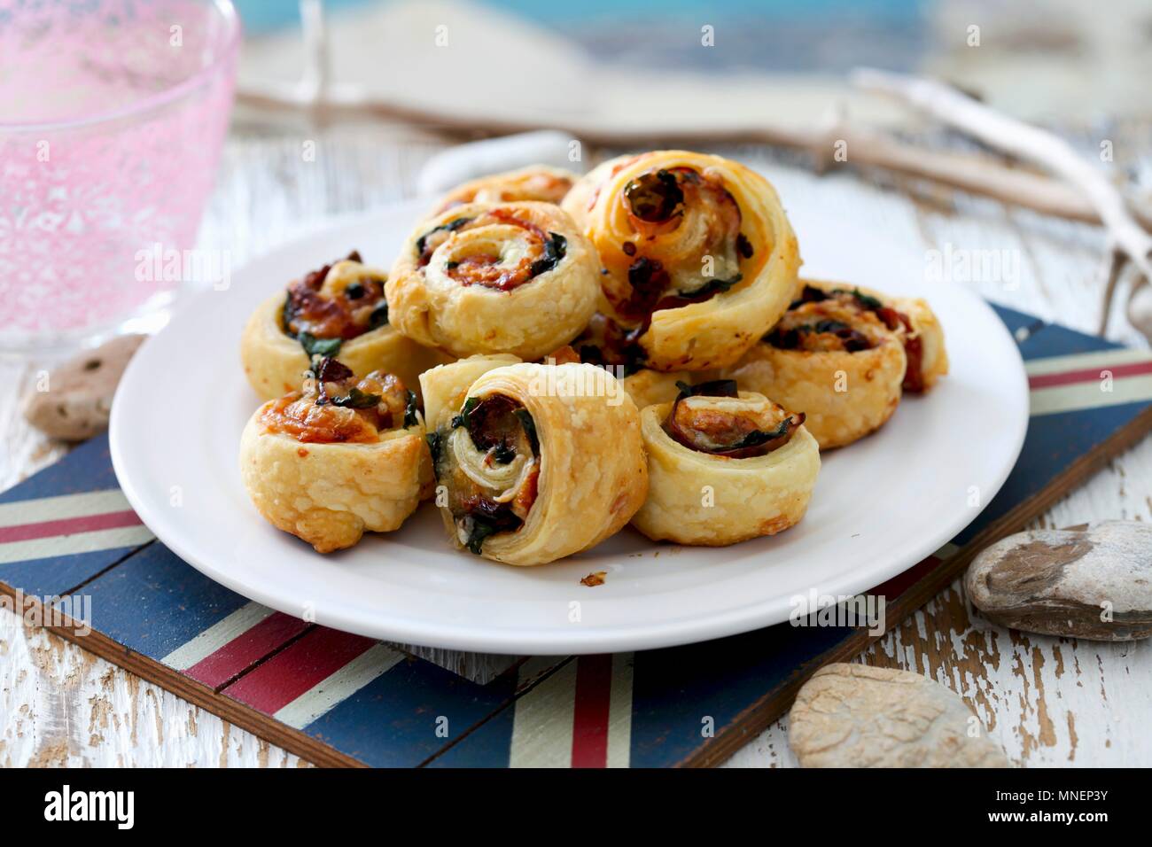 British savoury pastry snack hi-res stock photography and images - Alamy