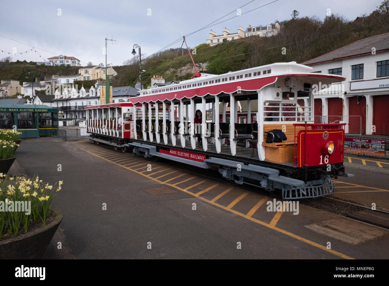 Tram manx hi-res stock photography and images - Alamy