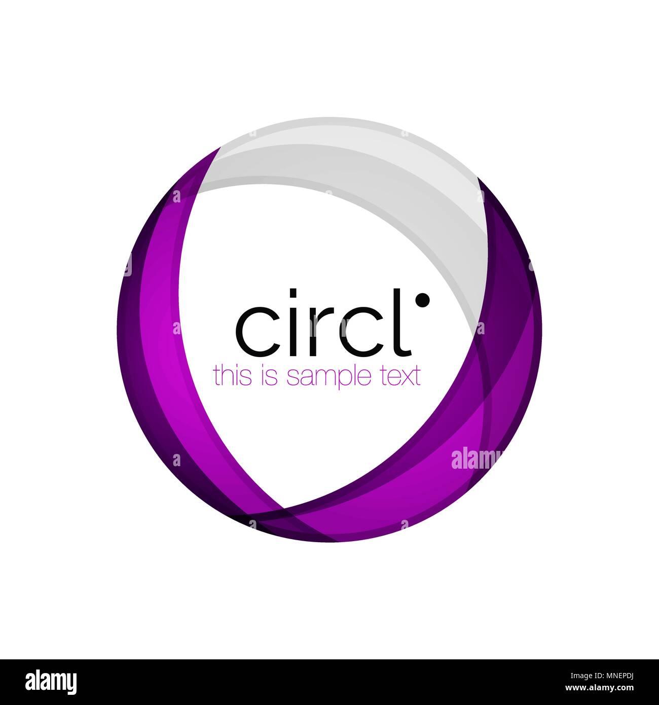 Clean professional colorful circle business icon. Clean professional ...