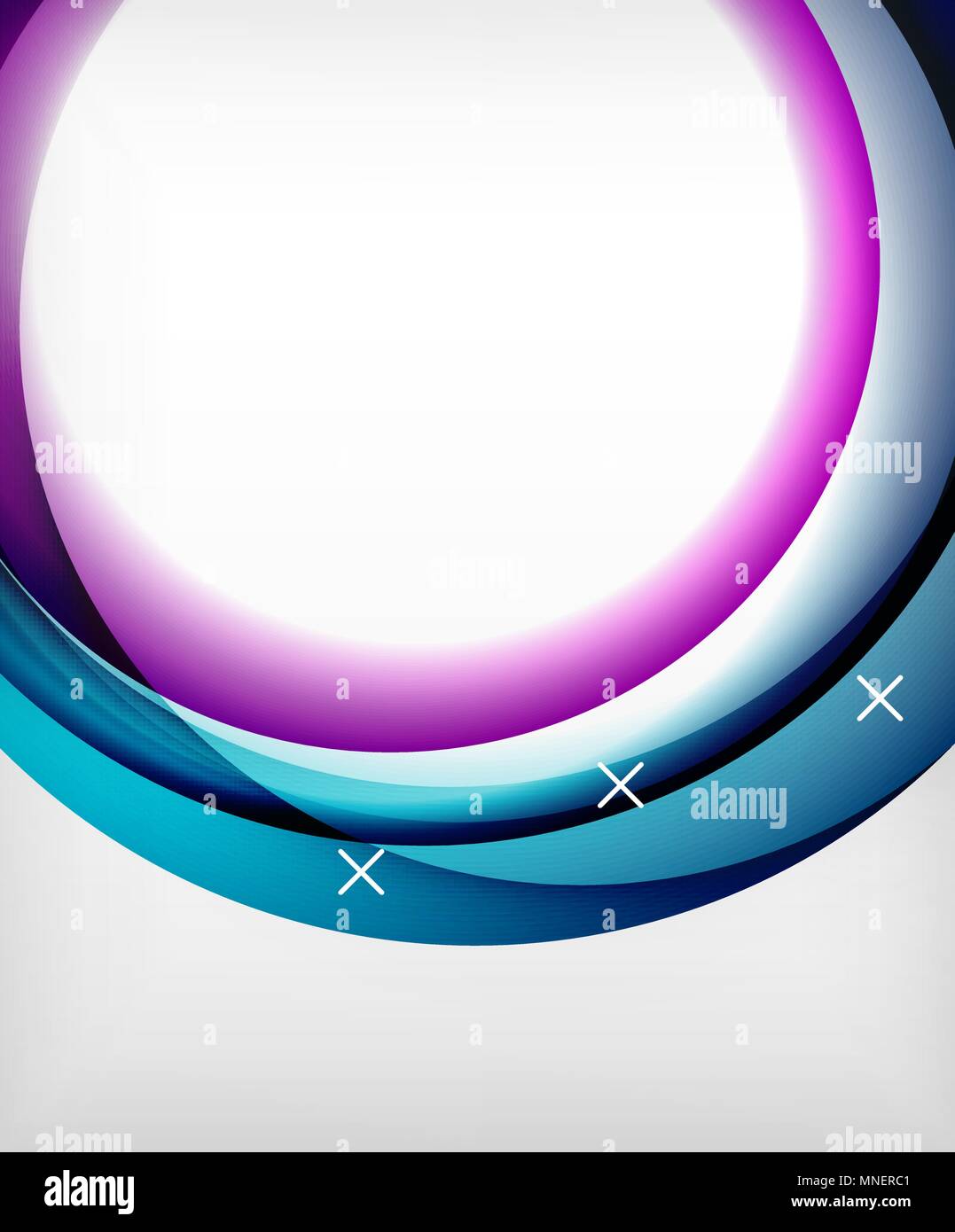 Glossy wave vector background with light and shadow effects, white ...
