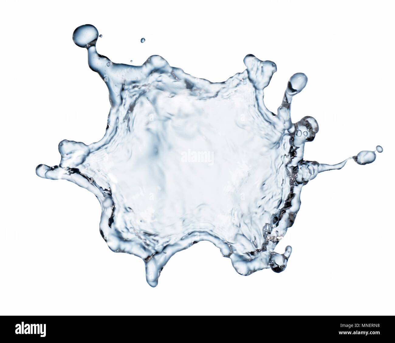 A splash of water Stock Photo - Alamy