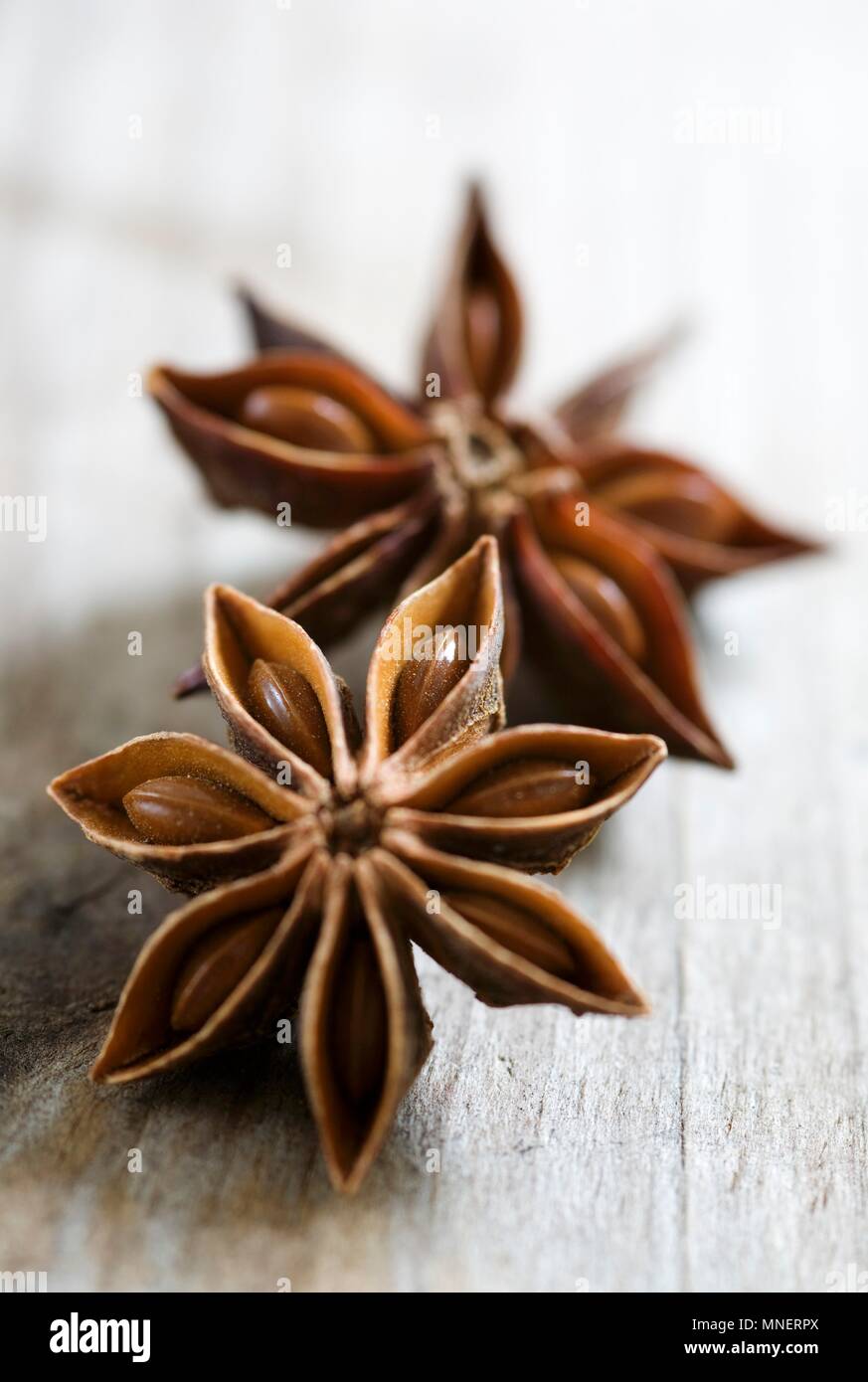 Two star anise Stock Photo - Alamy