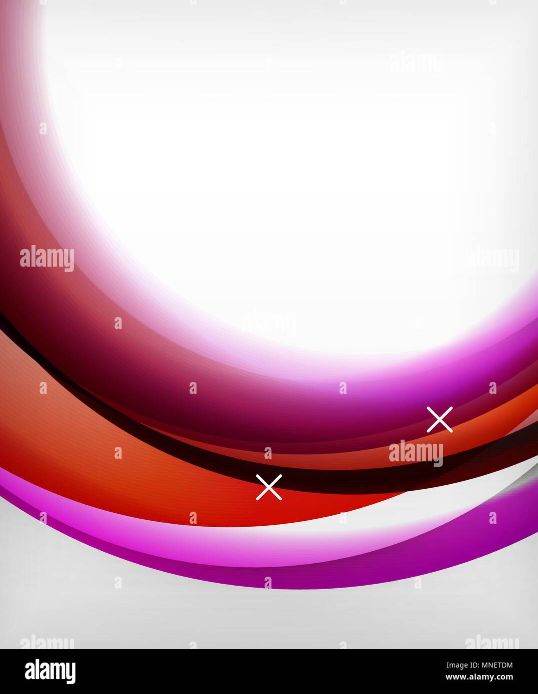 Glossy wave vector background with light and shadow effects, white ...