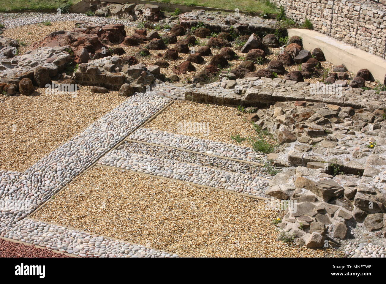 The Roman Baths at Segedunum Roman Fort at Wallsend, Newcastle-upon ...