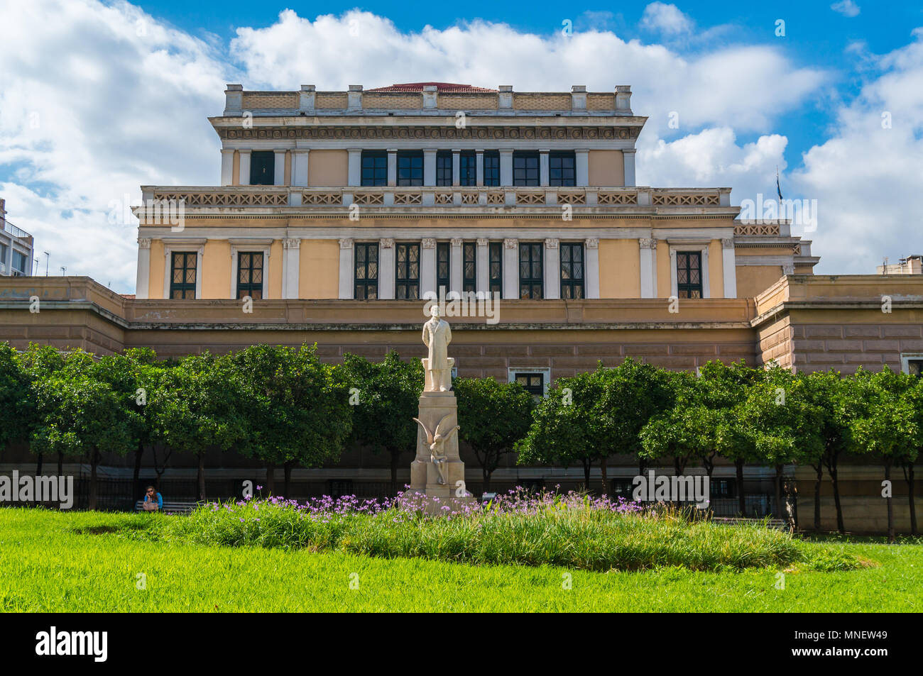Old parliament house in Athens Greece. The Old Parliament House at ...