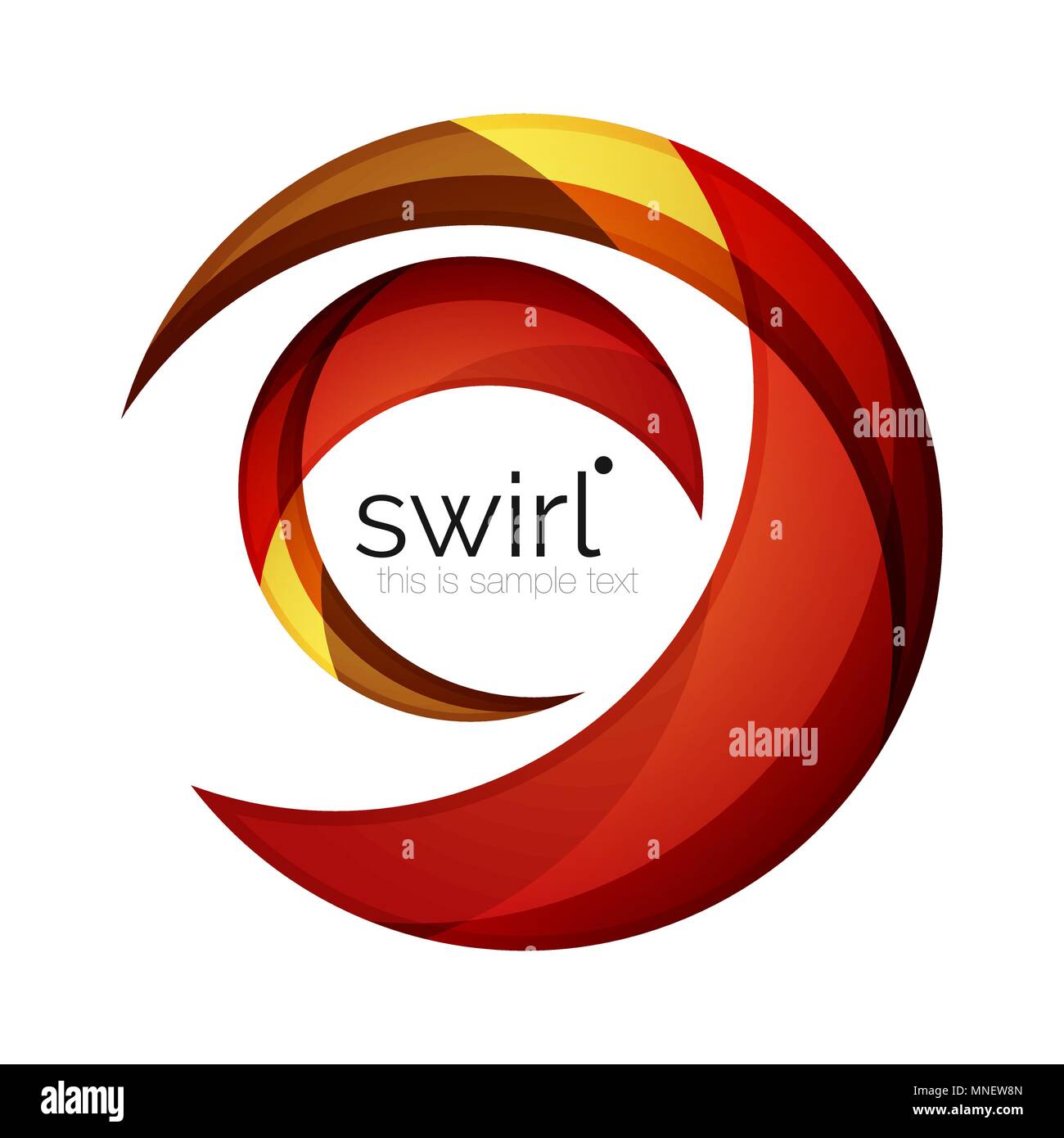 Digital techno swirl circle business icon. Digital techno swirl circle ...