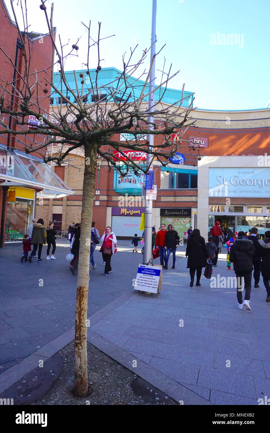St. Ann's shopping centre with St. George's shopping centre in the ...