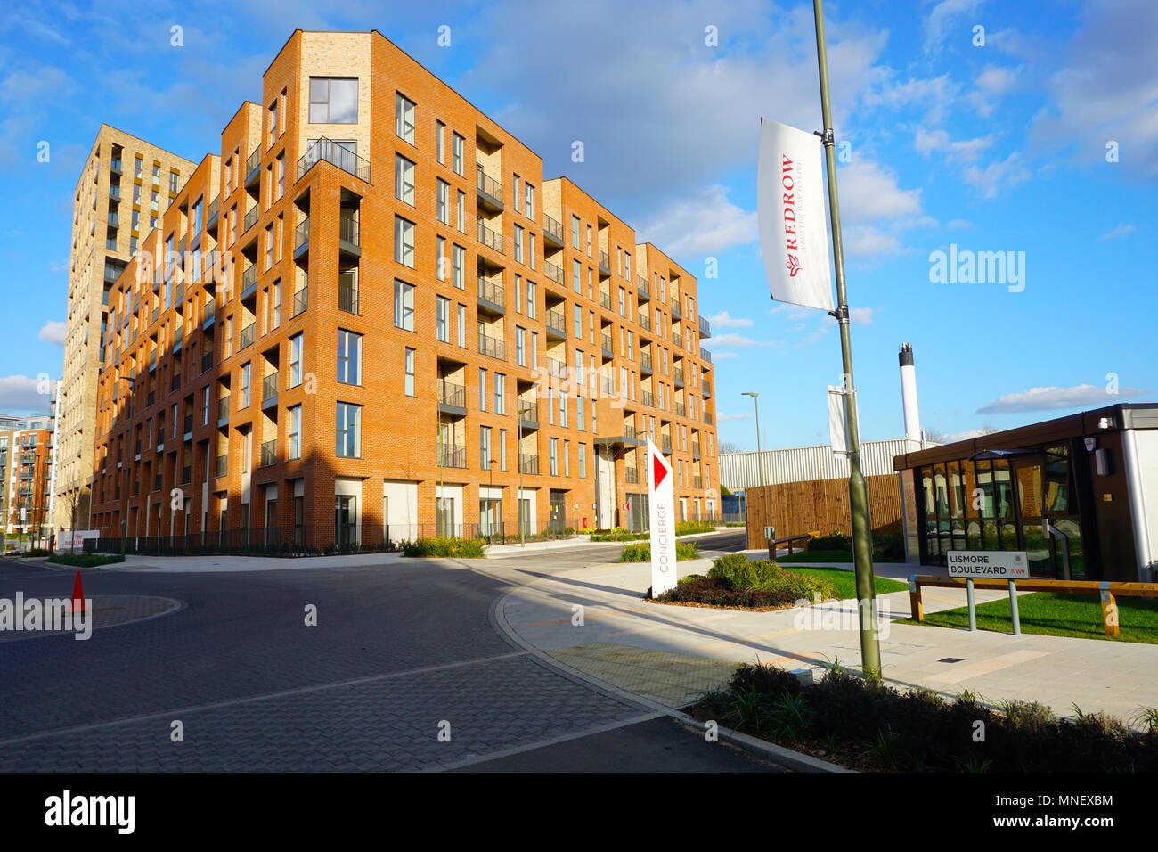 Developing apartment at Colindale Gardens, Colindale, London, England ...