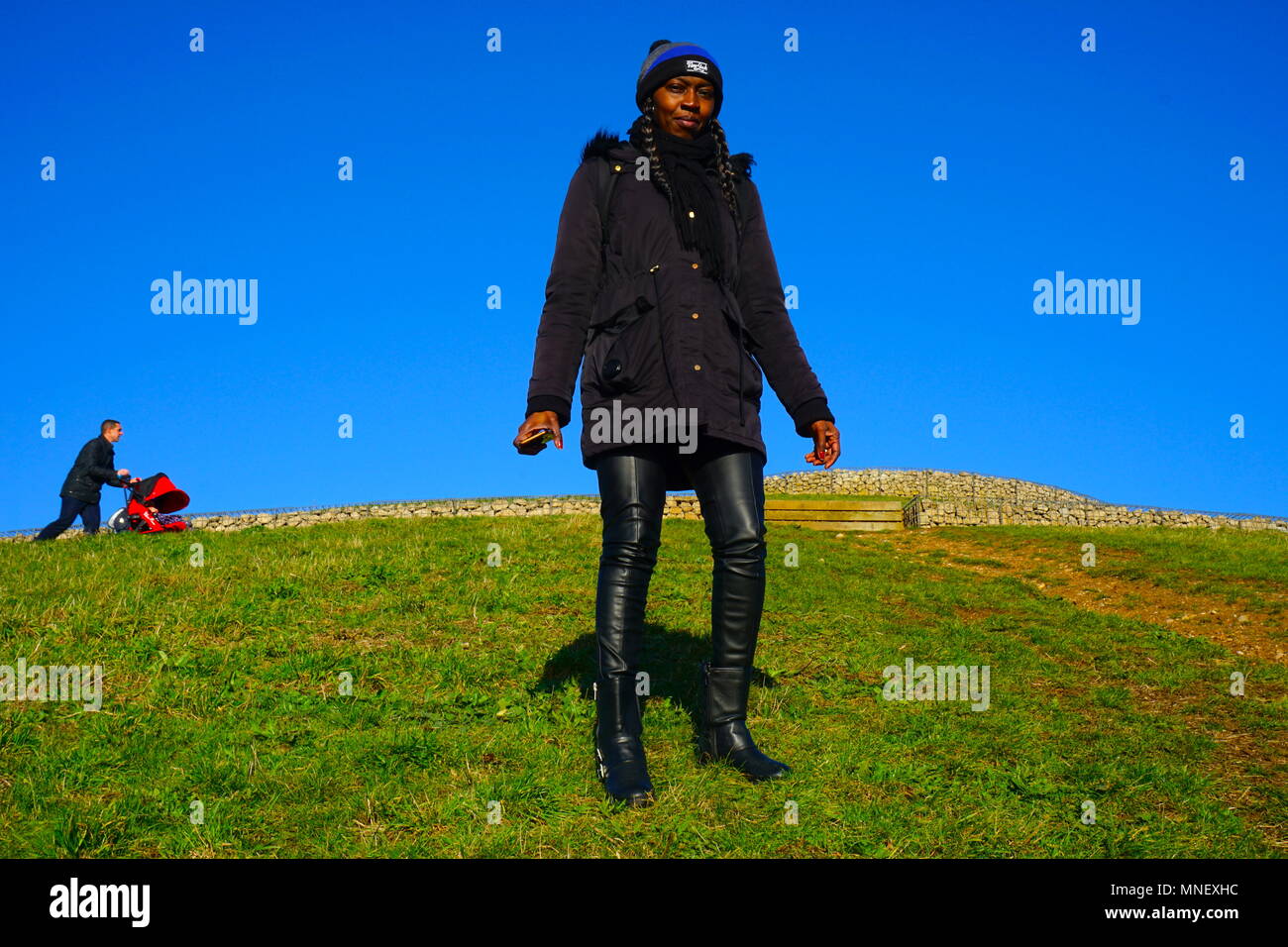 Visitors enjoying Northolt & Greenford Countryside Park, Northolt ...
