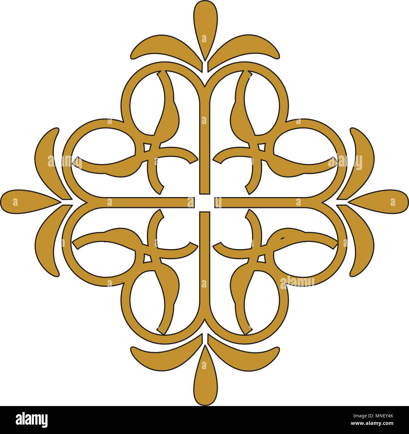cover frame victorian style with floral shape Stock Vector Image & Art ...