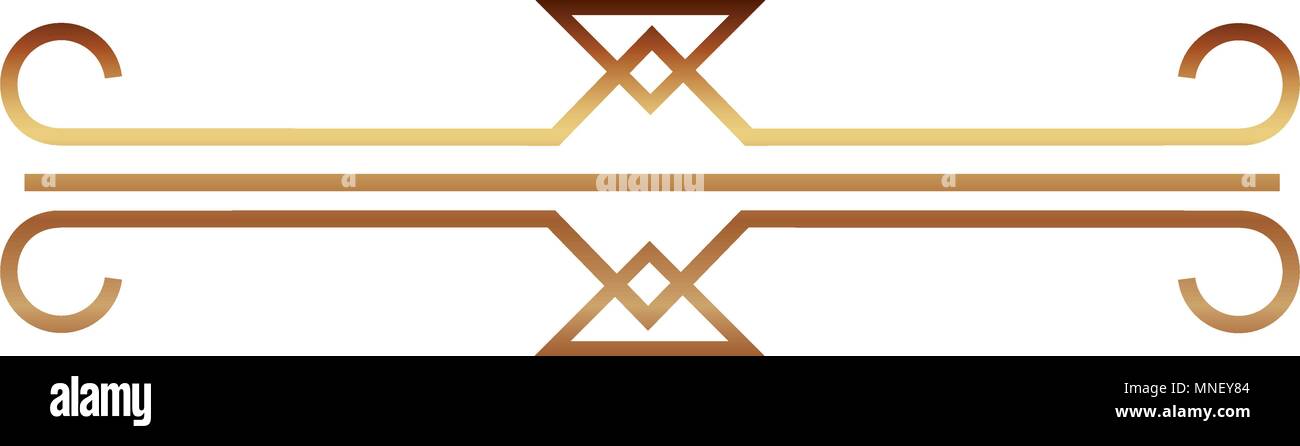 victorian line border style Stock Vector Image & Art - Alamy