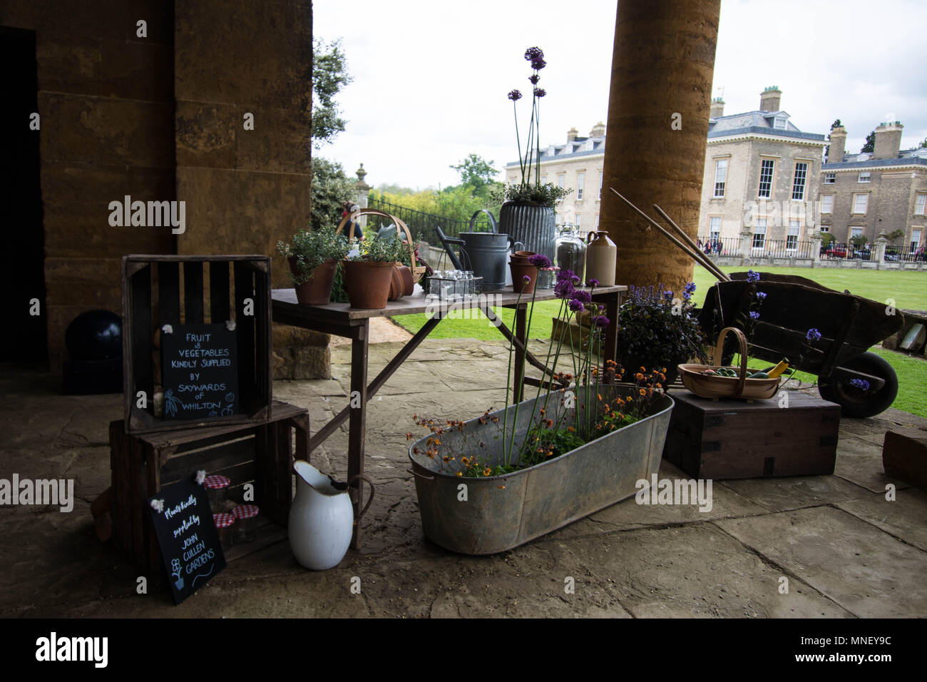 Althorpe House Northamptonshire UK Stock Photo - Alamy
