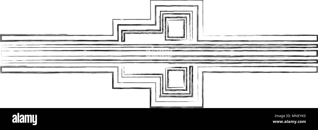 victorian line border style Stock Vector Image & Art - Alamy