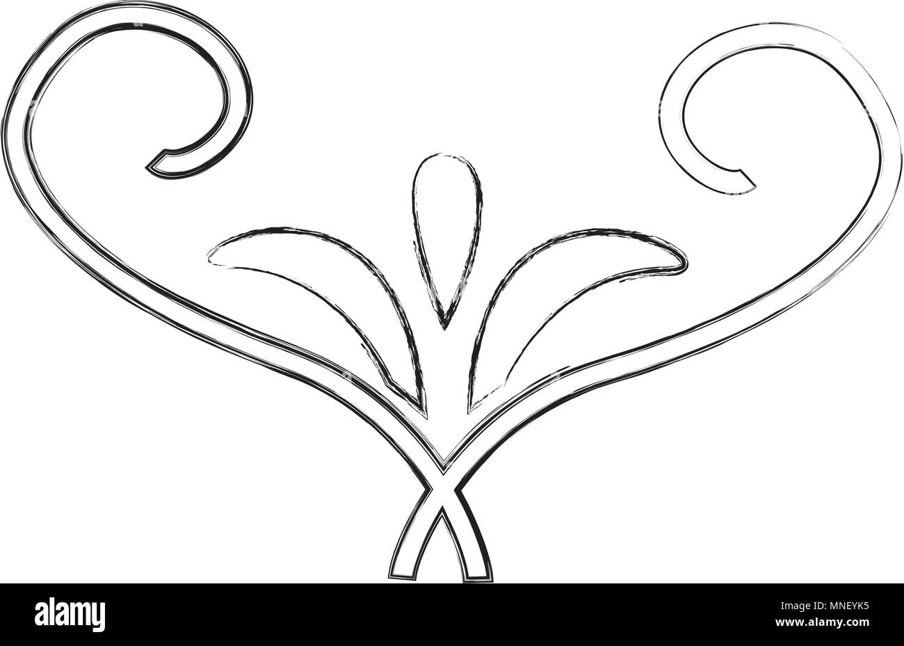 victorian line border style Stock Vector Image & Art - Alamy