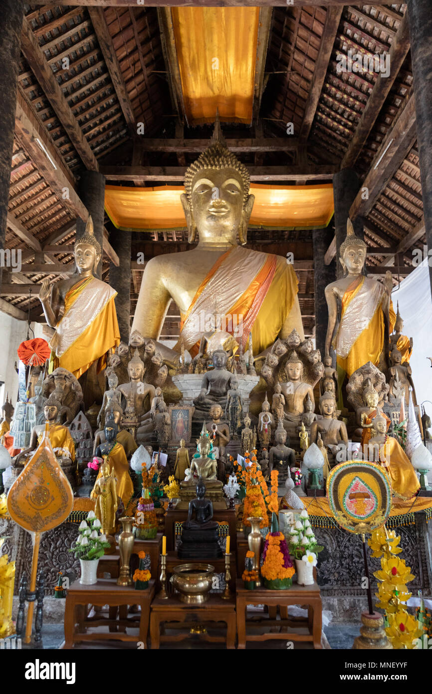 Temple in Laos Stock Photo - Alamy
