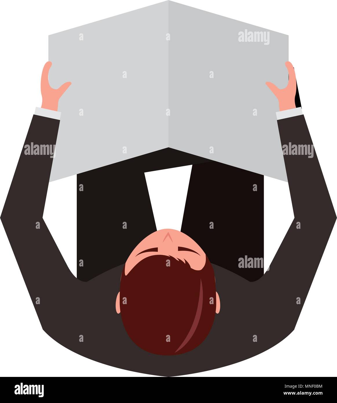 Sitting cross leg Stock Vector Images - Alamy