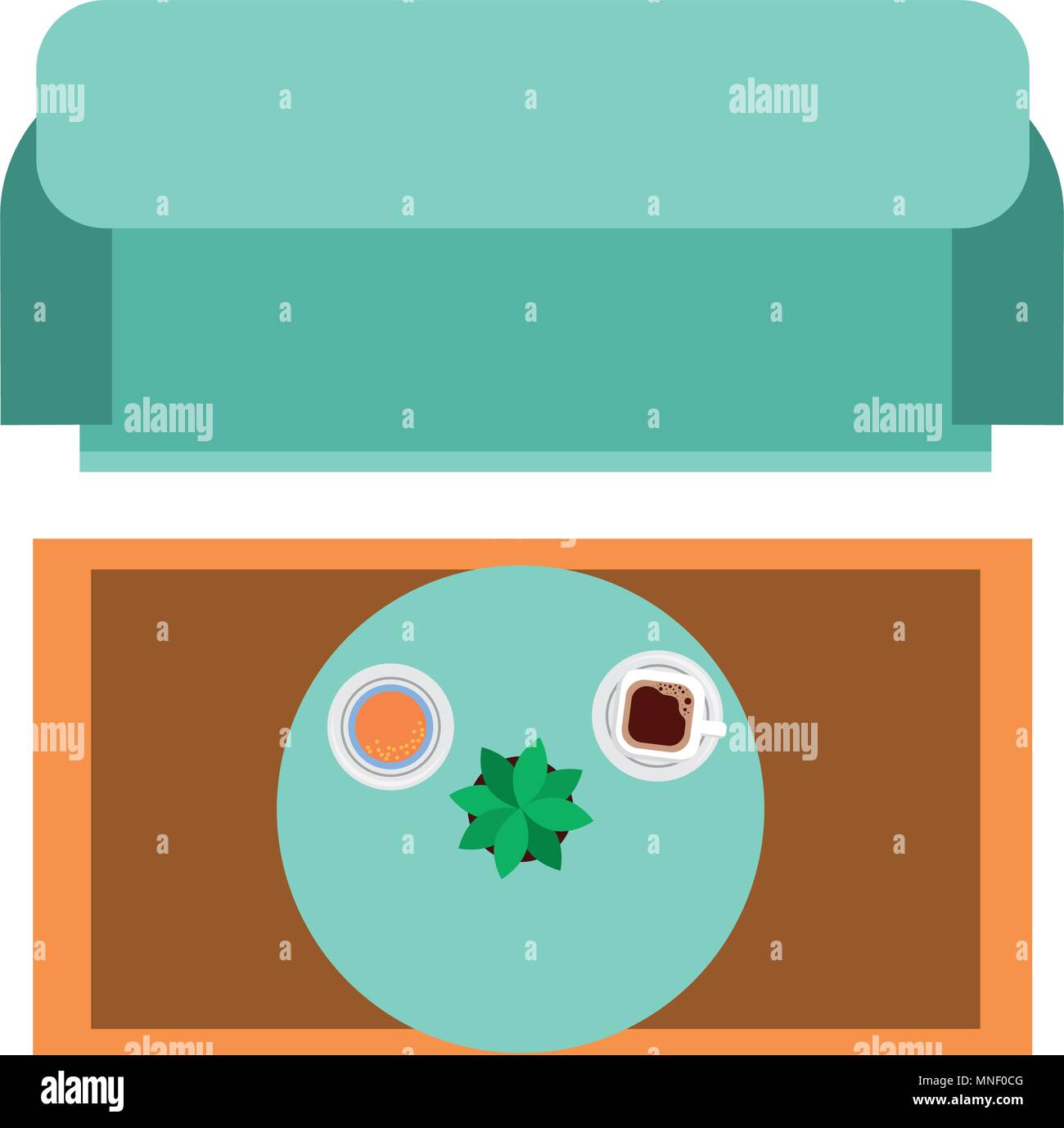 Floor aerial view inside Stock Vector Images - Alamy