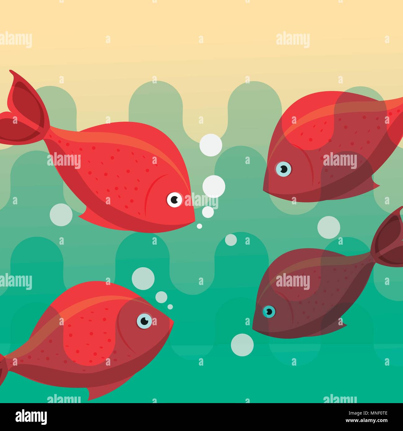 Grey background pond Stock Vector Images - Alamy