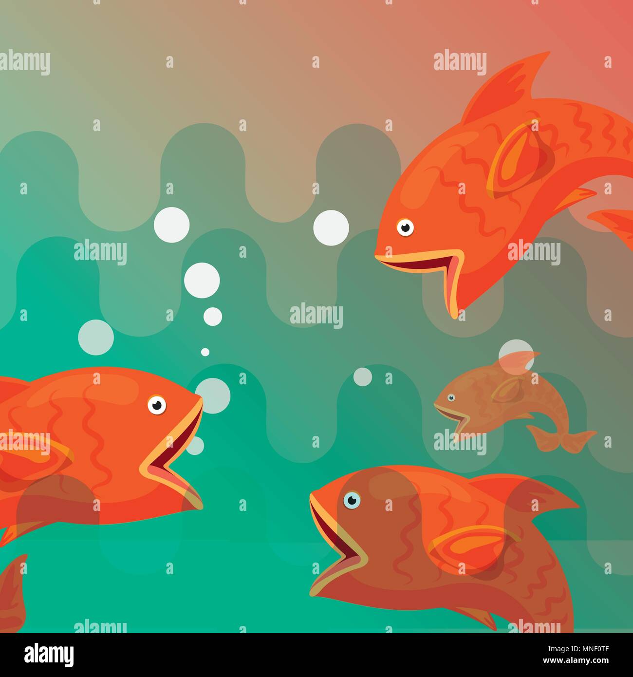 Grey background pond Stock Vector Images - Alamy