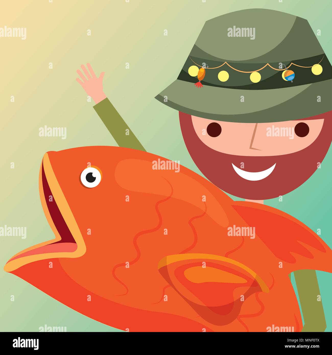Cartoon Character Fish High Resolution Stock Photography and Images - Alamy