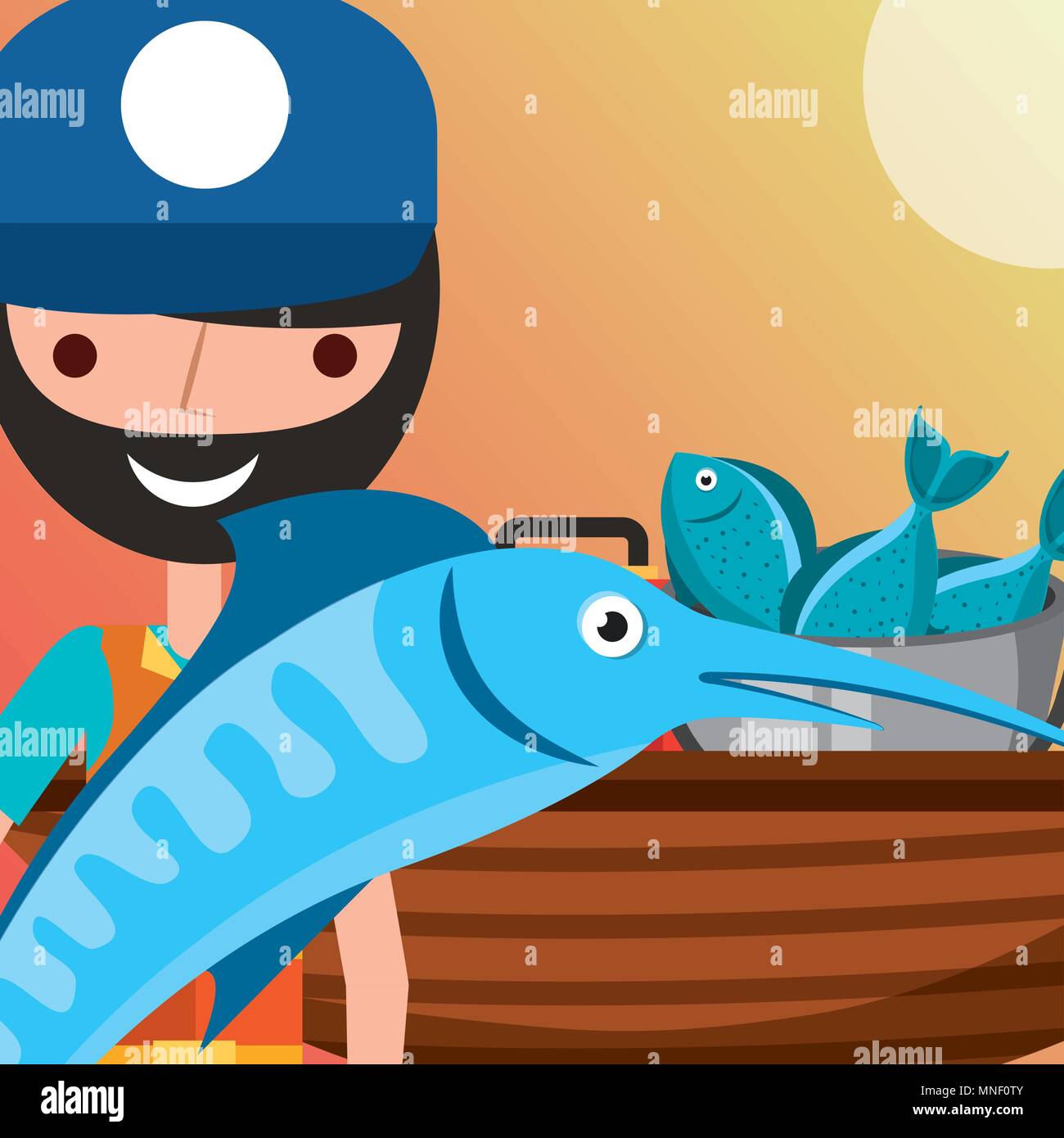 Trophy marlin Stock Vector Images - Alamy