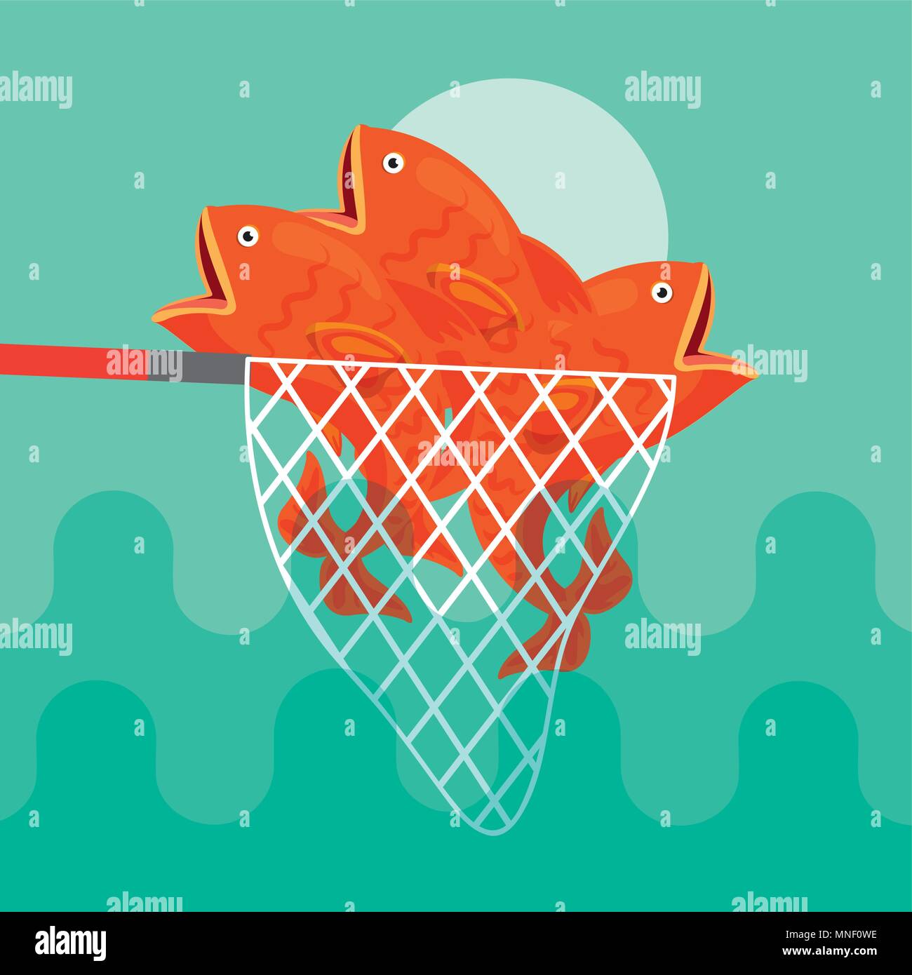 fishing fish cartoon Stock Vector Image & Art - Alamy