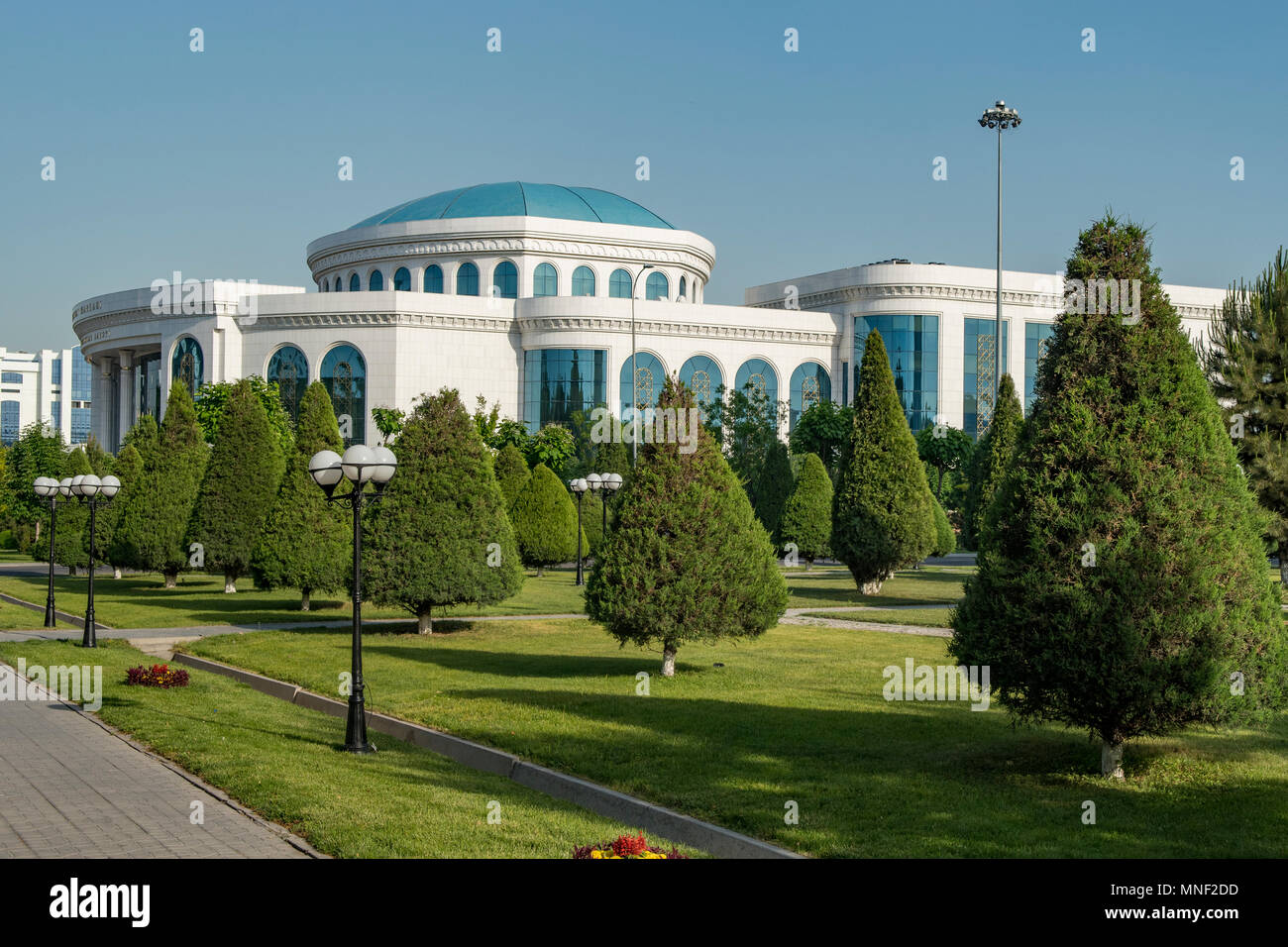National Library of Uzbekistan, Tashkent, Uzbekistan Stock Photo - Alamy